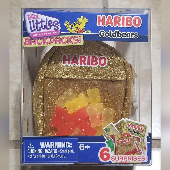 Real Littles | Toys | Real Littles Haribo Goldbears Mini Backpack With ...